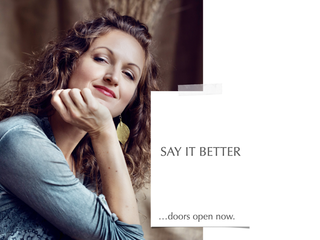 FREE TRAINING "SAY IT BETTER" with Lucia Klapáčová. Have you ever felt ...